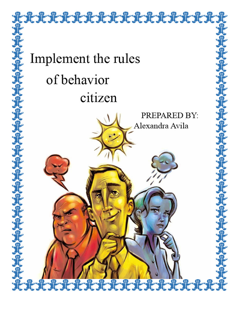 Coloring Book - Citizen Behavior Rules | PDF | Traffic | Traffic Light