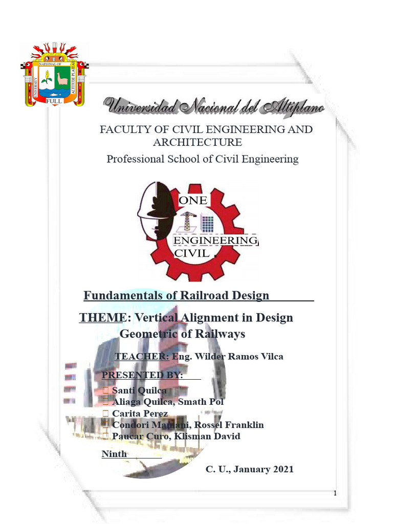 Vertical Alignment | PDF | Cartesian Coordinate System | Rail Transport