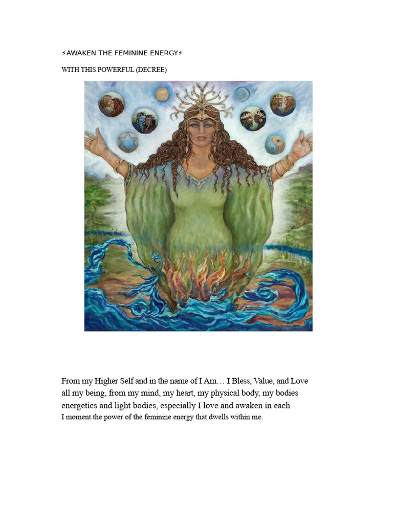 Awaken Your Feminine Energy Now | PDF