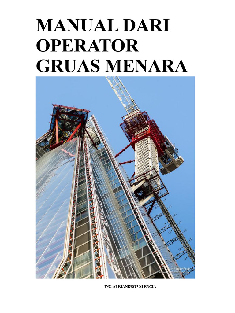 Manual Pengoperasian Crane Menara | PDF