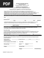 African Union CV Template Guide | PDF | African Union