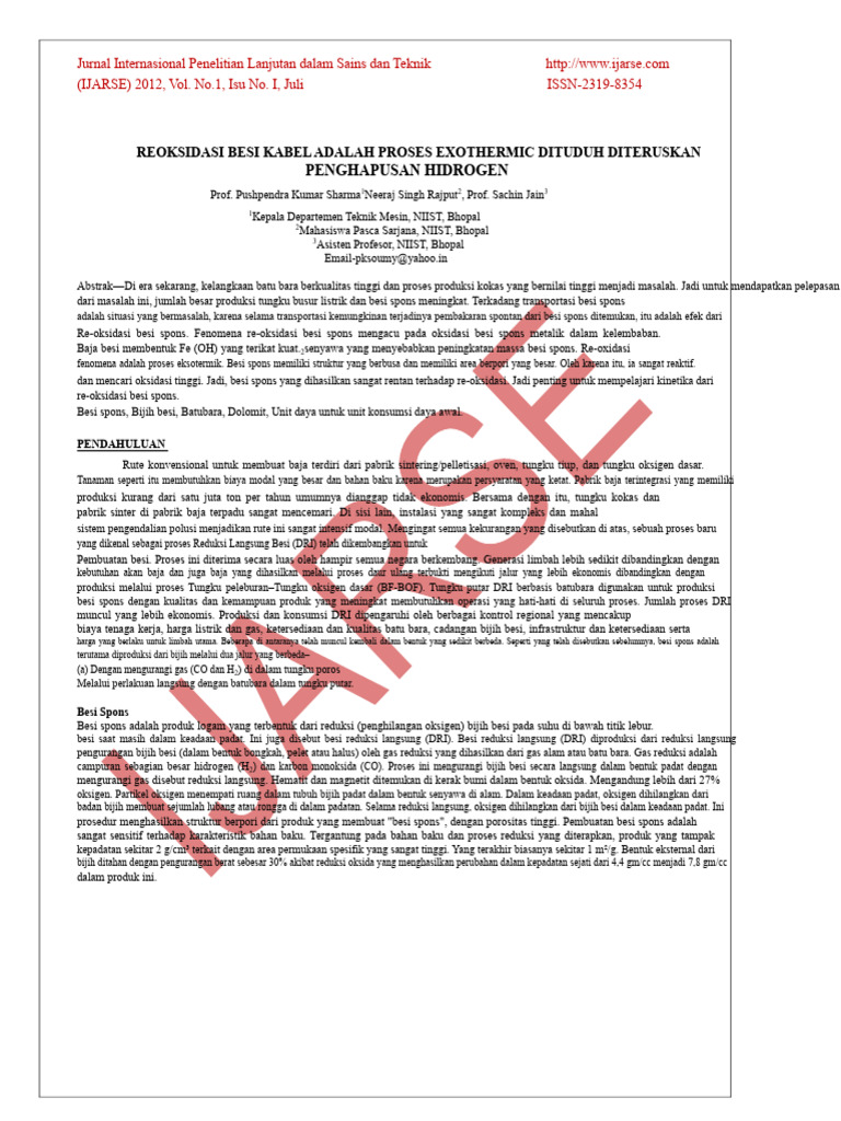 Besi Spons | PDF