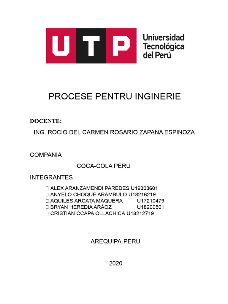 Avans Final Coca 1 | PDF