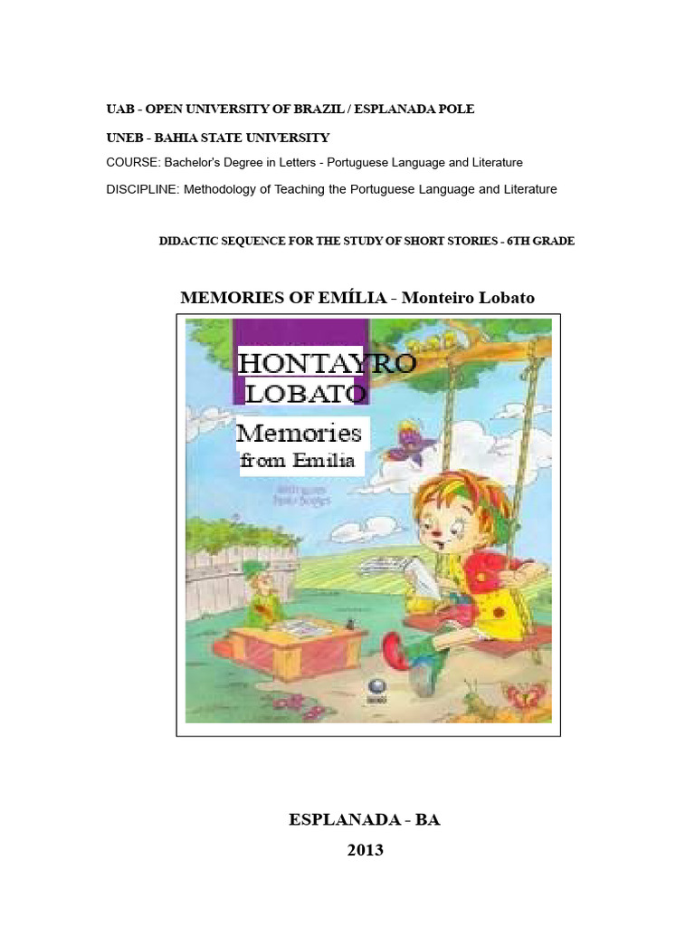 Didactic Sequence - Tales | PDF