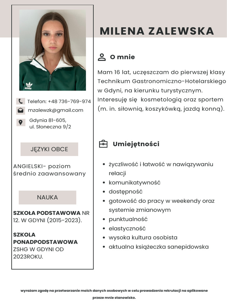 Simple Professional CV Resume | PDF