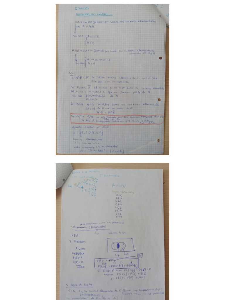 Probabilidad Laura Galiano Granados 2 BACH B | PDF