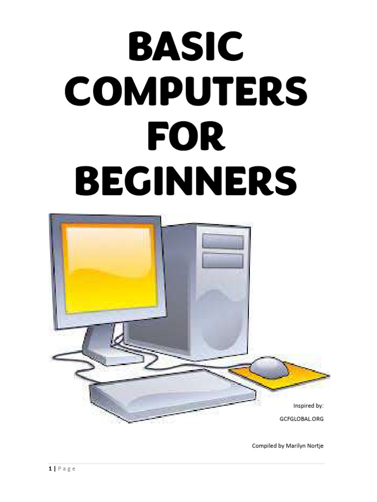 Basic Computers For Beginners | PDF | Email Spam | Byte