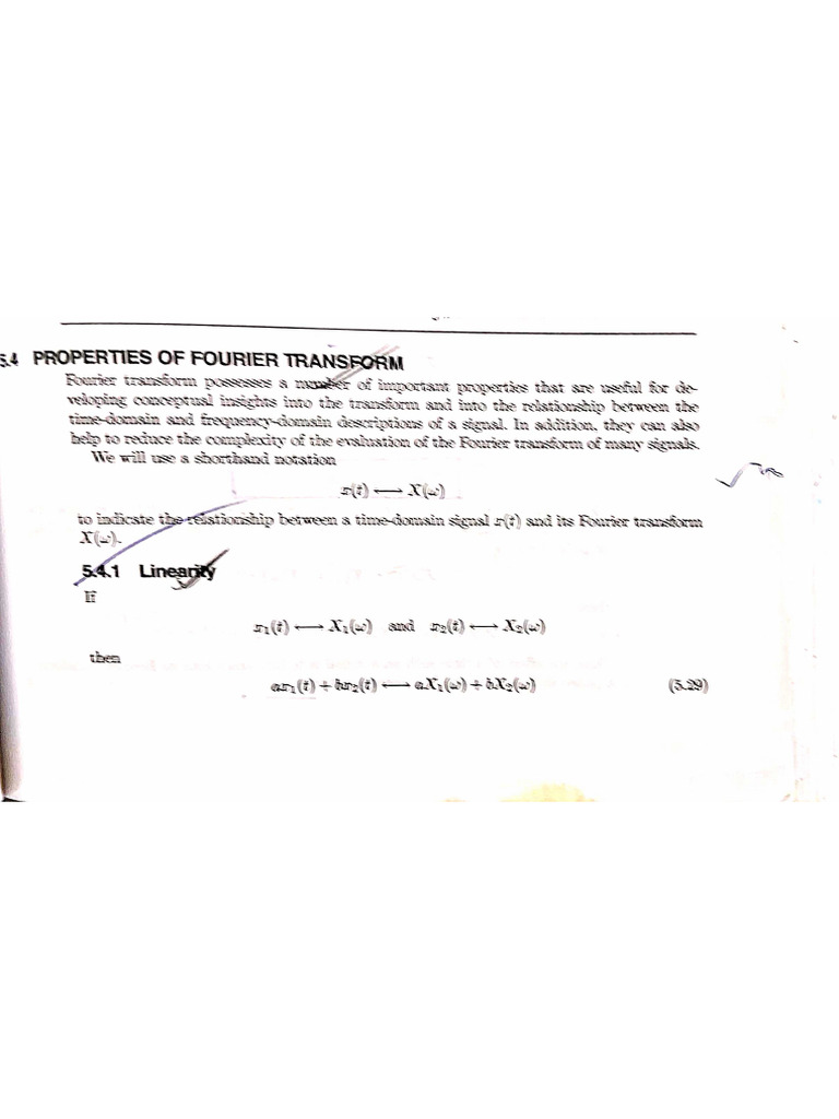 Continuous Time Fourier Transform | PDF