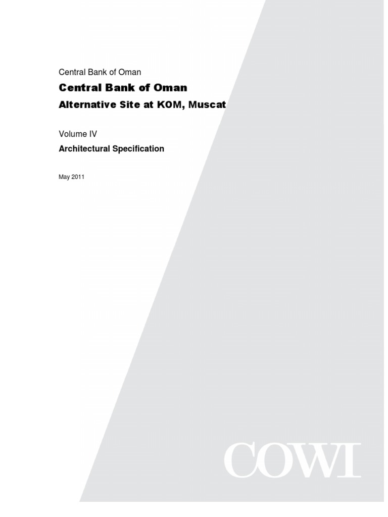 Architectural Specifications - C0 | PDF | Lime (Material ...