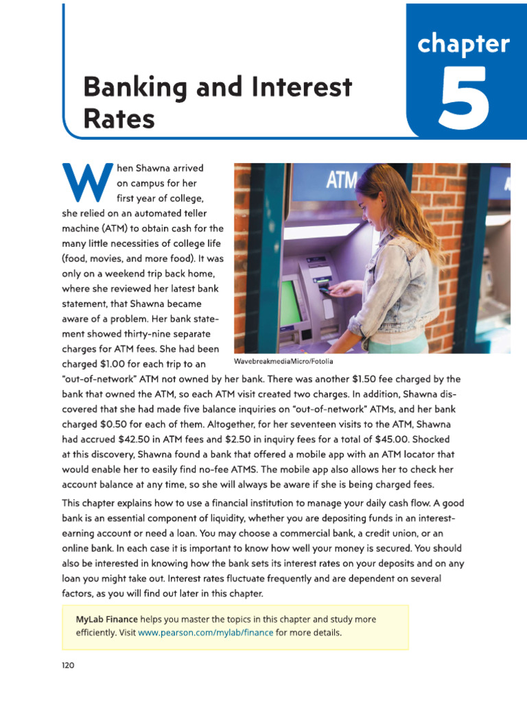 Text 1 - PF - Module 2 - Banking and Interest Rates | PDF