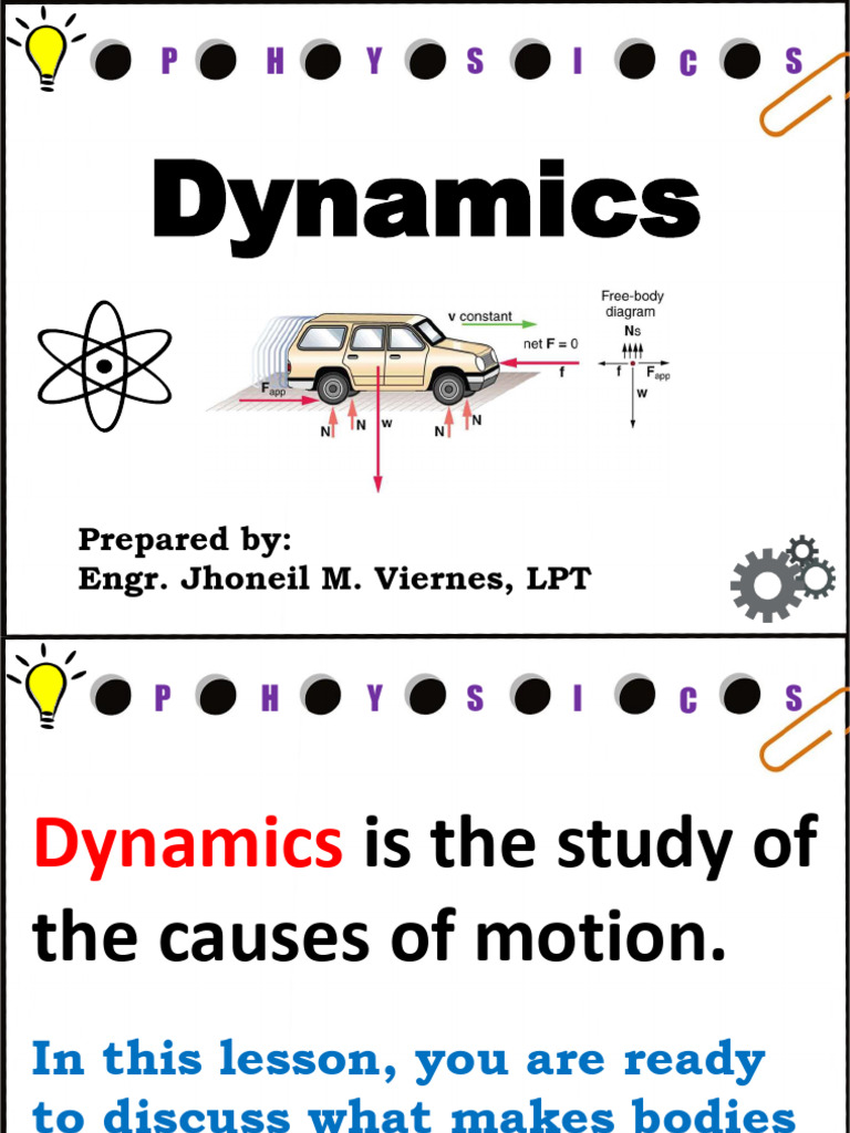 Lecture 14 Dynamics Types of Forces | PDF | Force | Friction