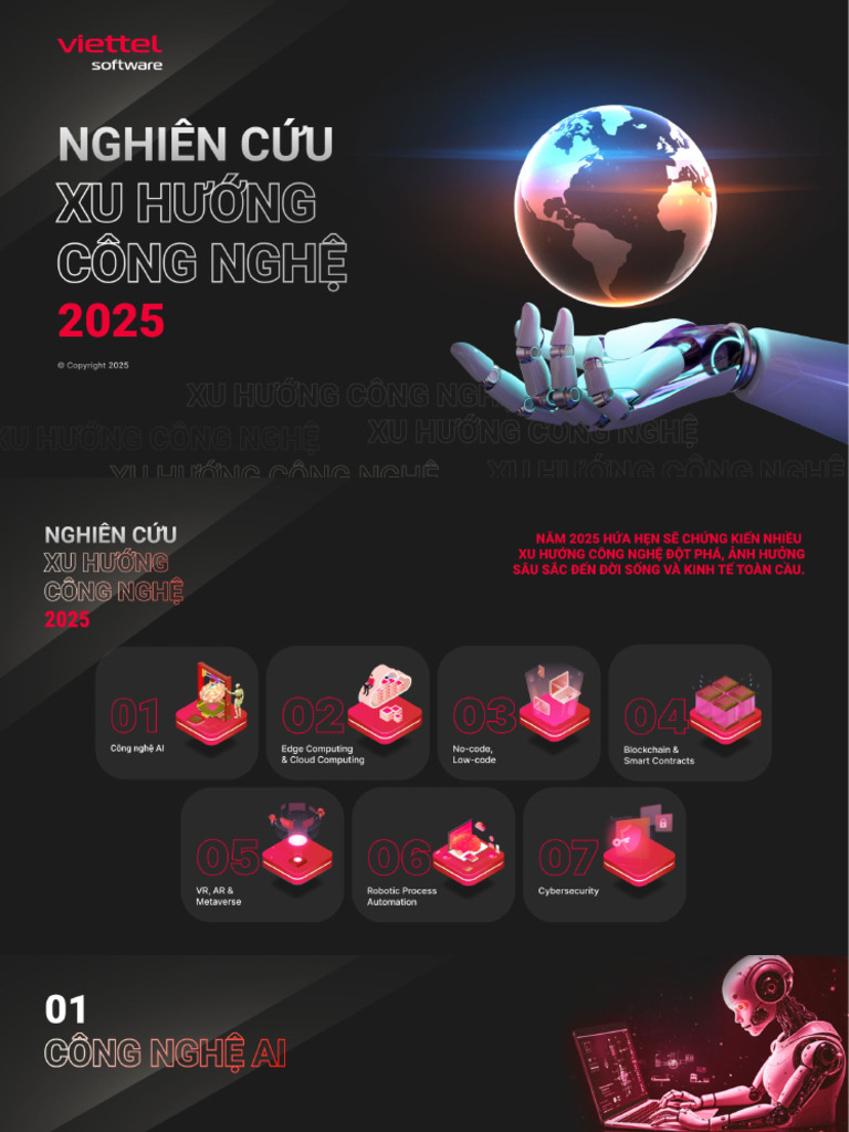 Bao Cao Cong Nghe 2025 (Viettel Software) | PDF