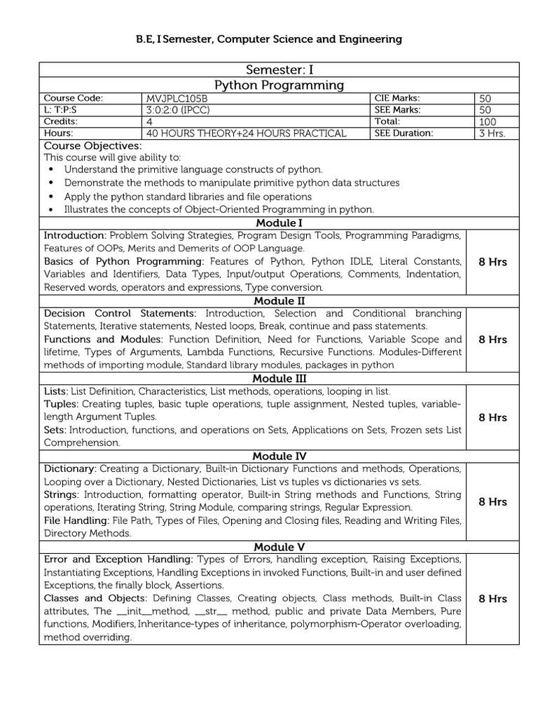 Python Programming | PDF