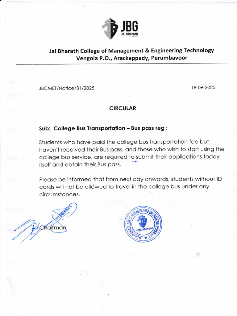 College Bus Pass - 20250918 - 0001 | PDF