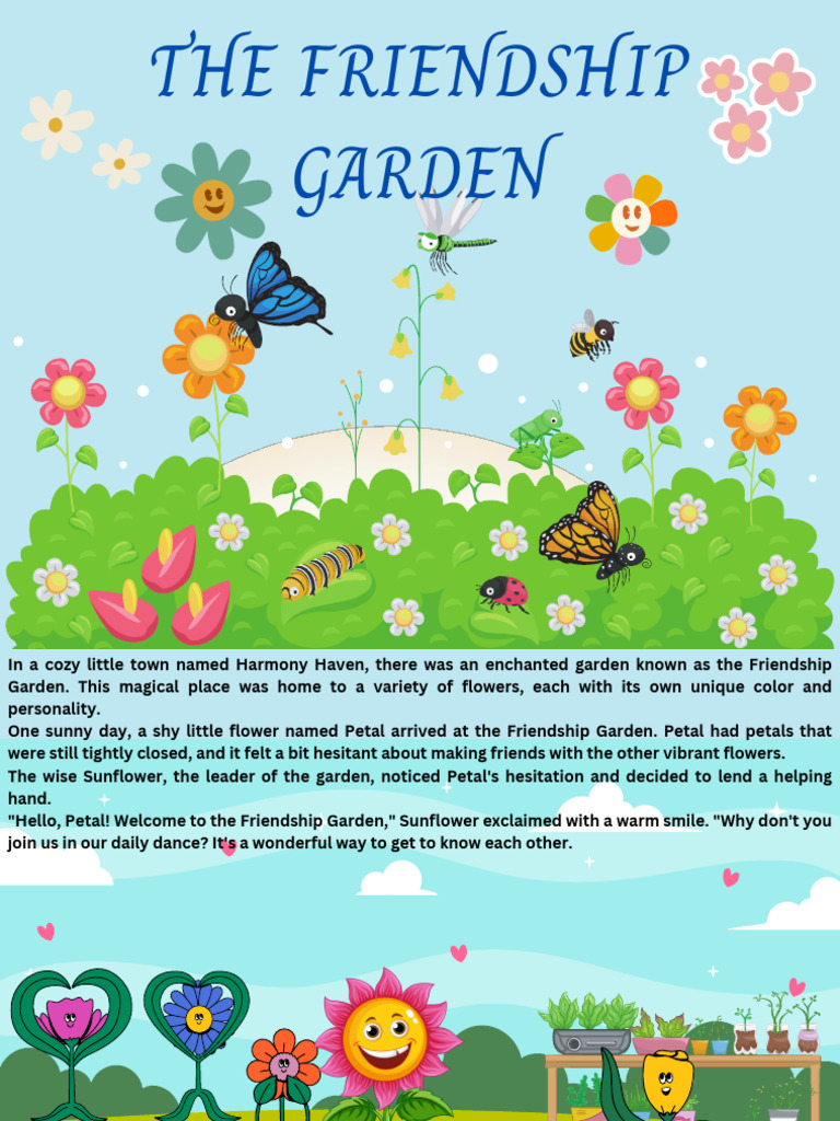 Friendship Garden: A Tale of Unity | PDF