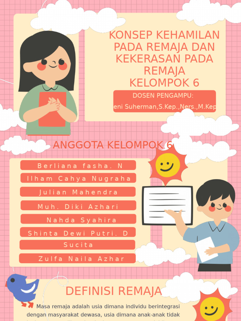 Konsep Kehamilan Pada Remaja Dan Kekerasan Pada Remaja (1) | PDF