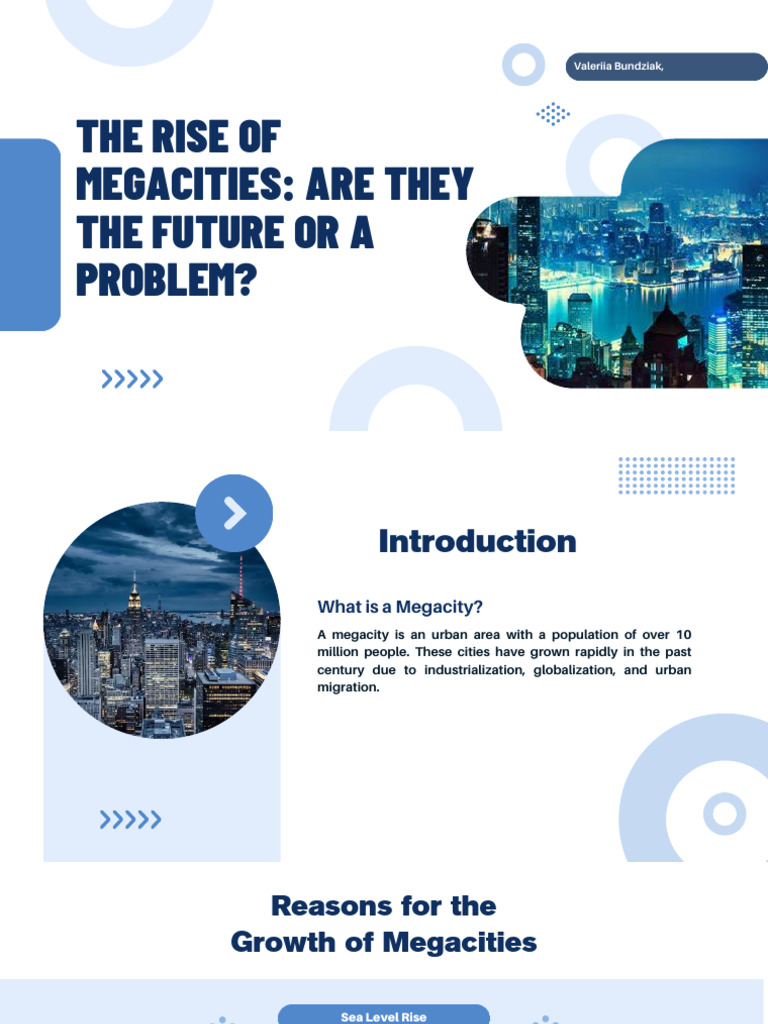 Megacities: Future Prospects and Challenges | PDF | Arctic | Urbanization