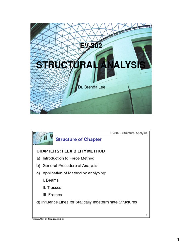 Flexibility Method in Structural Analysis | PDF | Structural Analysis ...