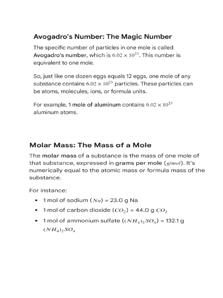 GenChem Notes | PDF