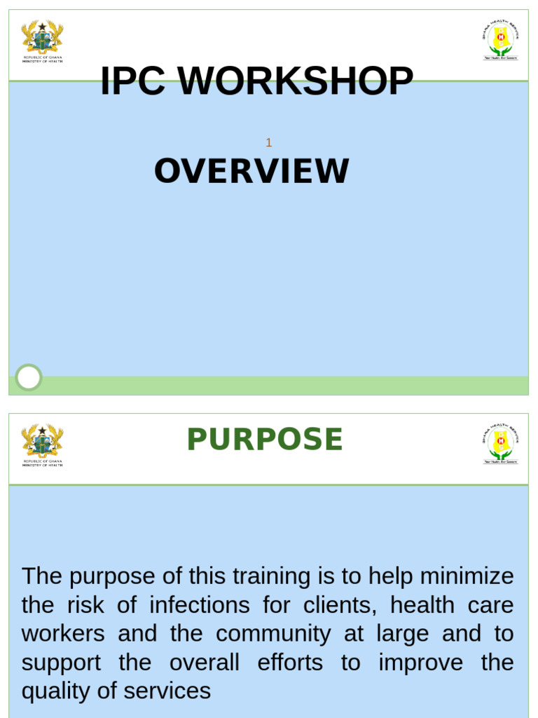 Infection Prevention Training Overview | PDF | Hand Washing | Bleach