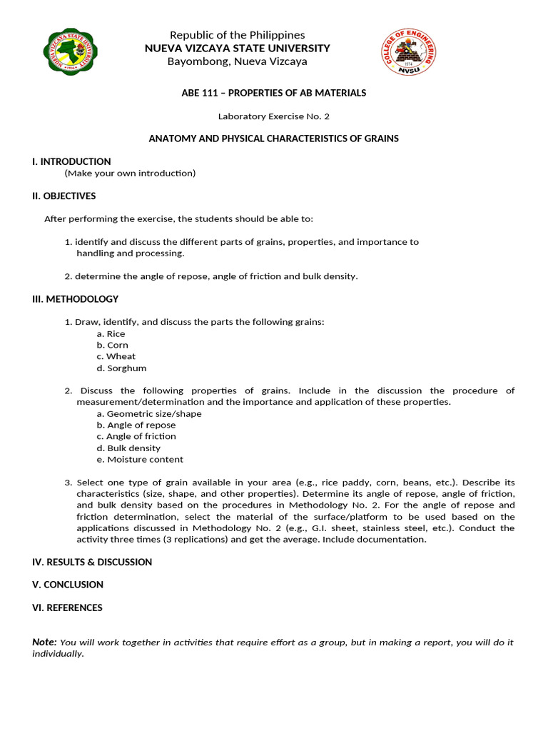 Laboratory Exercise #2 | PDF