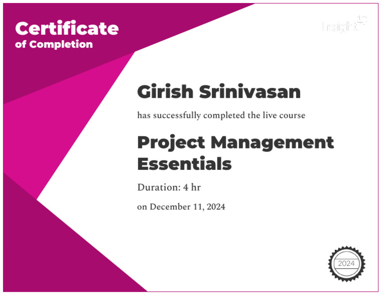 Project Management Essentials | PDF
