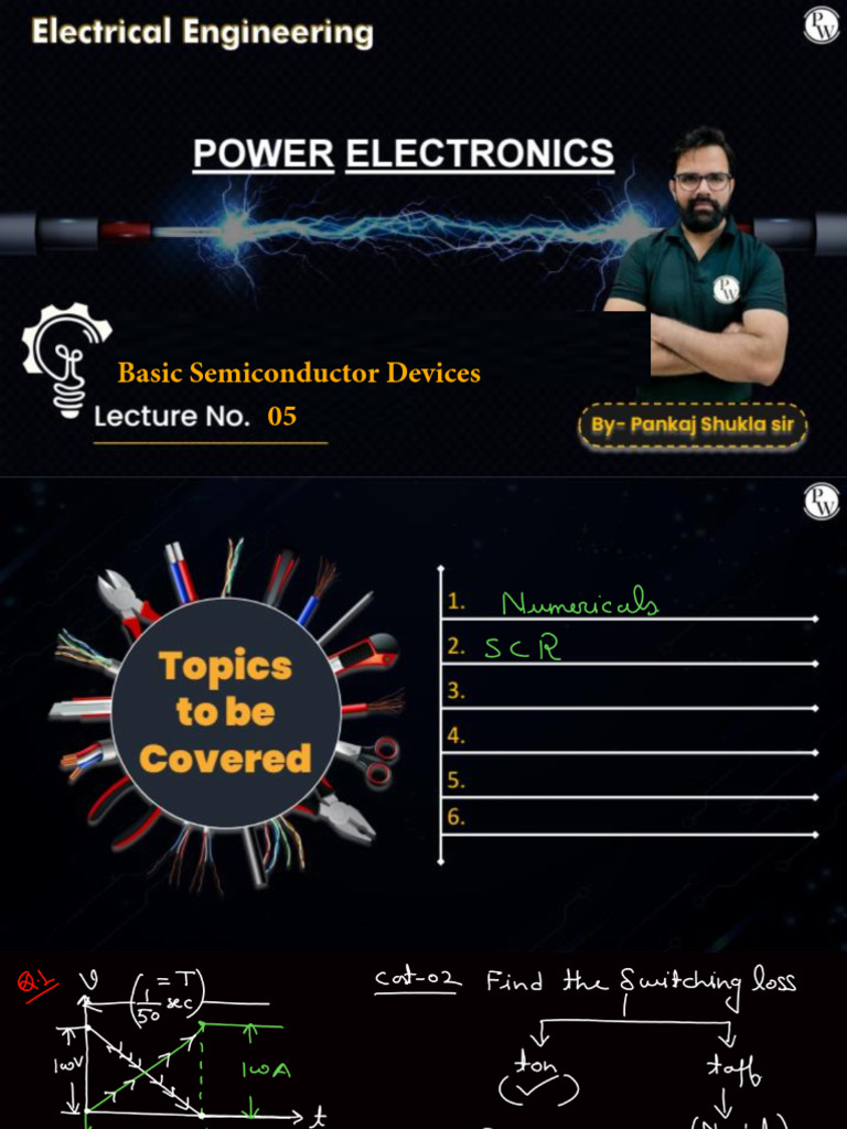 Basic Semiconductor Devices 05 - Class Notes | PDF