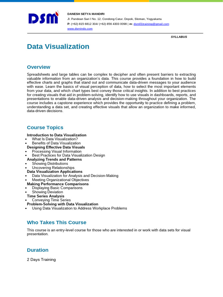 Data Visualization | PDF