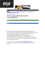 One Pace Episode Guide Spreadsheet | PDF | Media Formats | Video