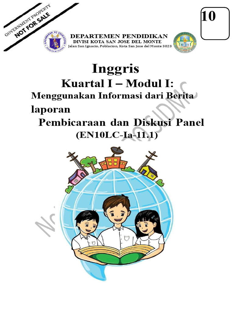 Inggris: Kuartal I Modul I | PDF