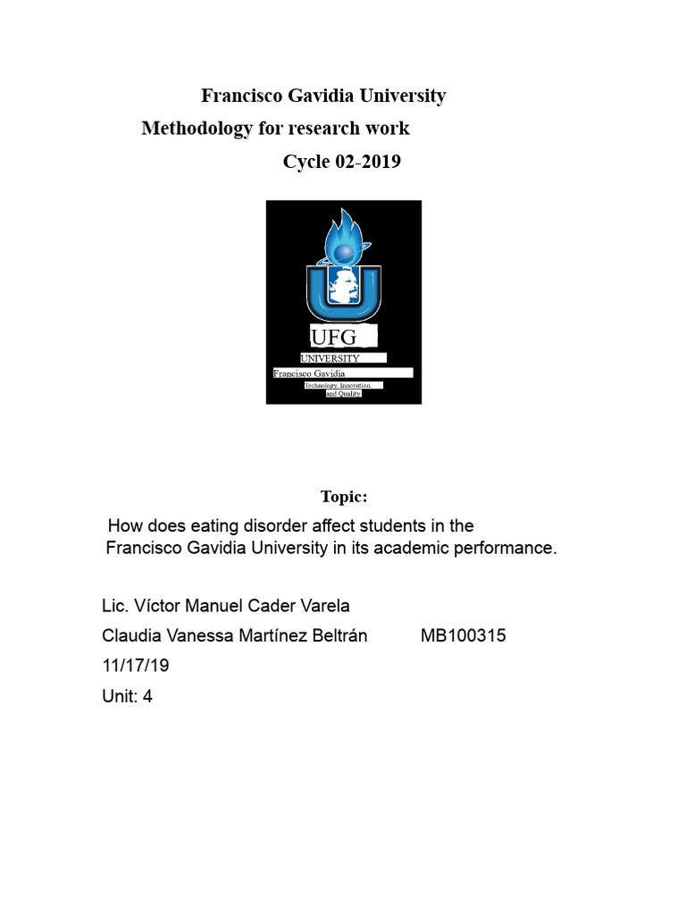 Example of A Questionnaire On How Academic Performance Is Affected by ...