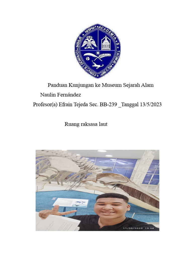 Tugas 4 - Kunjungan Ke Museum | PDF