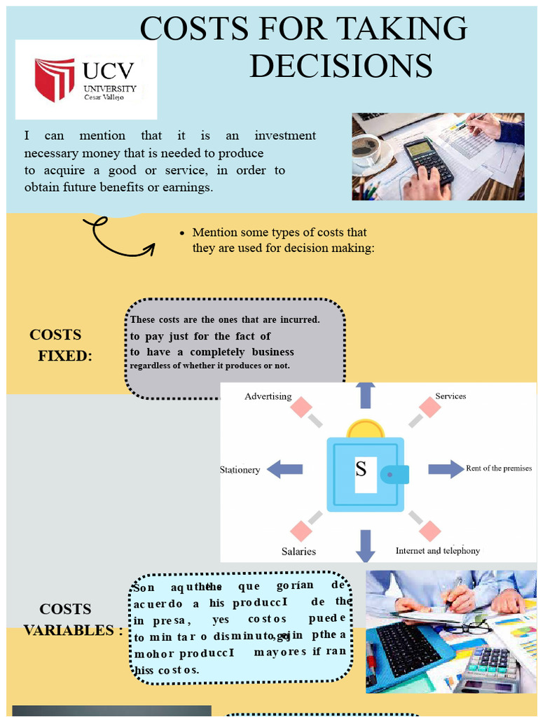 COSTS FOR DECISION MAKING (Infographic) | PDF