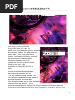 Revised Blood Potency Table for VTM | PDF | Vampires | Tabletop Games