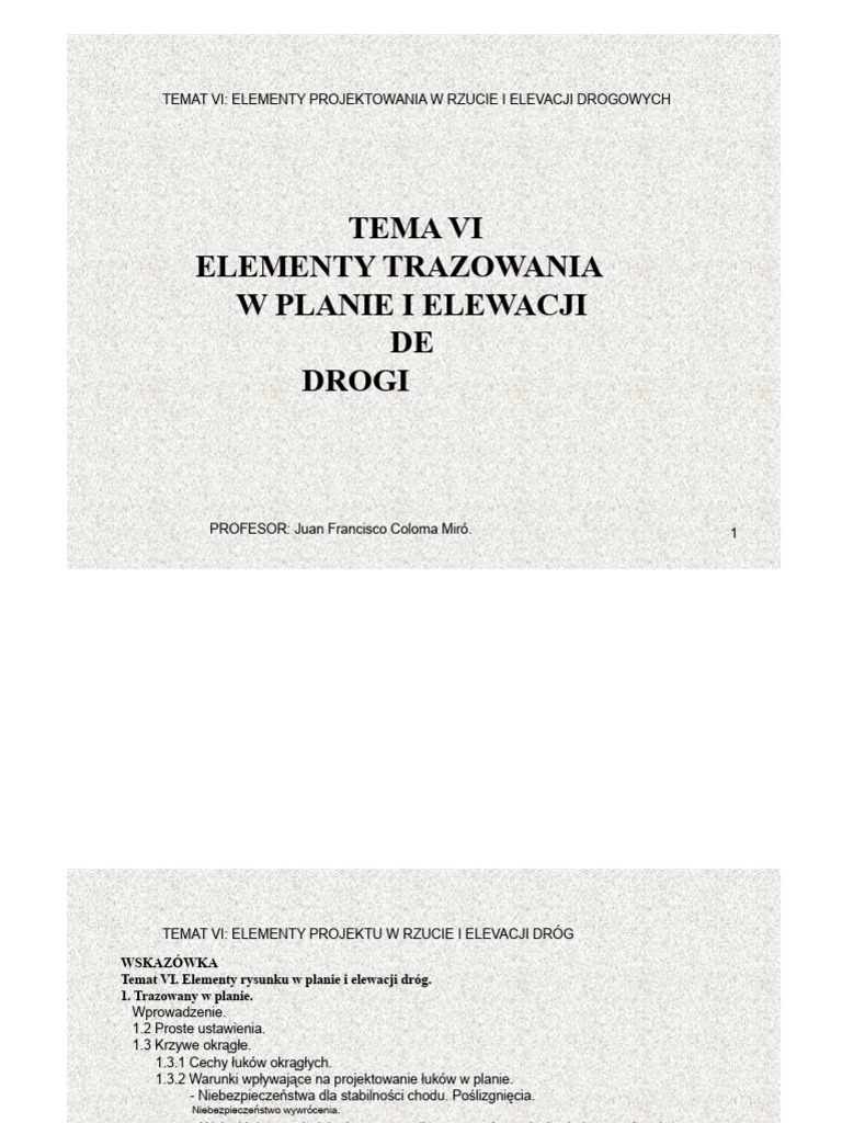 Elementy Rysunku W Planie | PDF