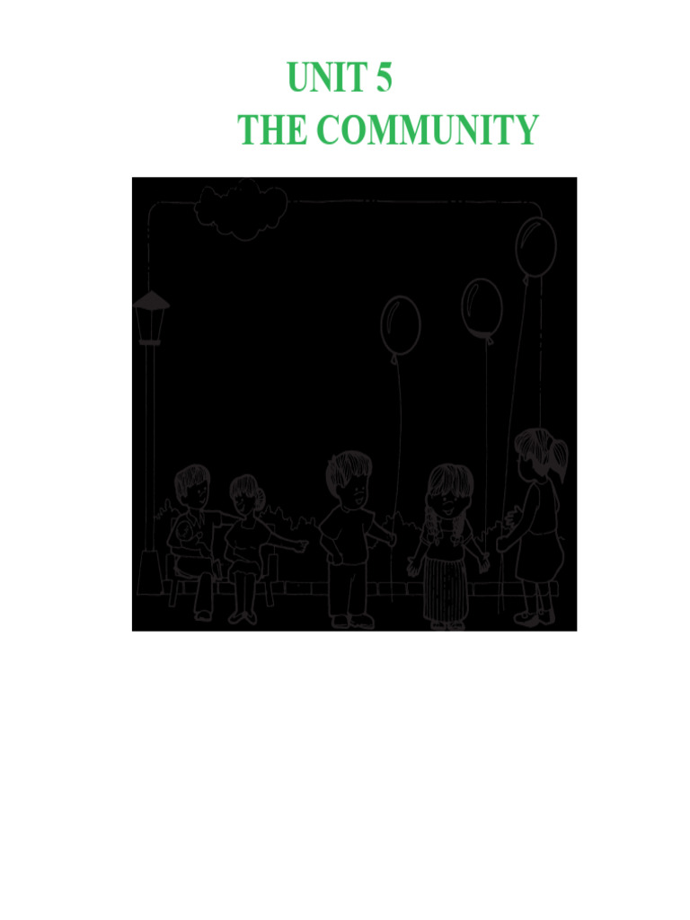 Workbook For Preschool Working On The Theme of The Community | PDF ...
