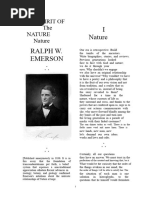 Nature - Emerson, Ralph Waldo - 1836 PDF | PDF | Young Adult