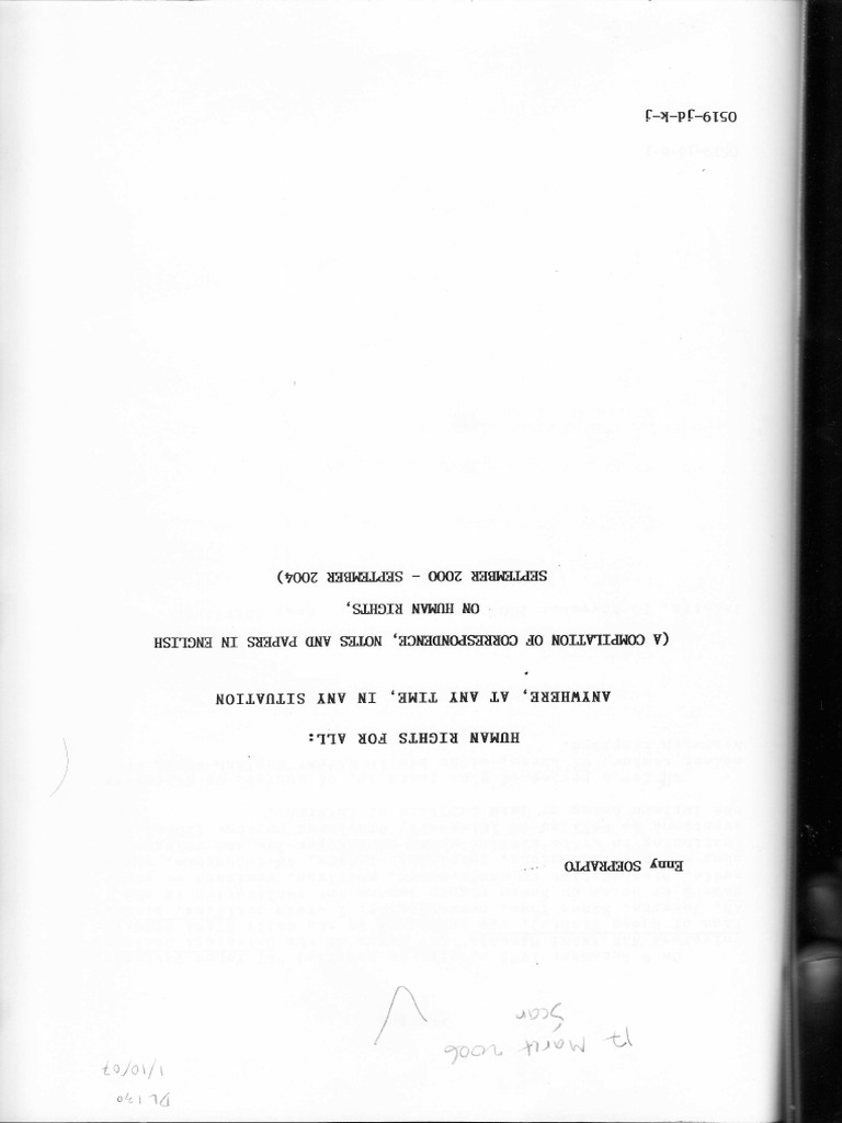 HumanRights For All by Enny S Sept 2000-Sept 2004 | PDF