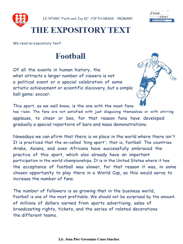 Expository Text Card | PDF