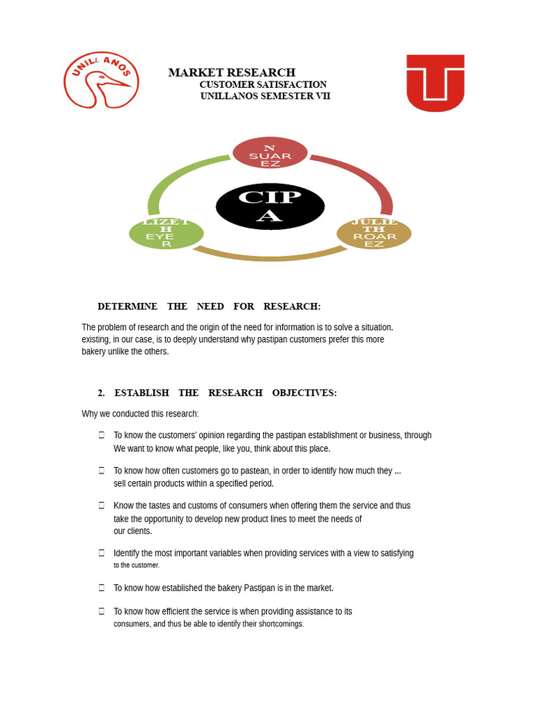 Survey and Results - Pasti Pan Bakery | PDF | Customer Satisfaction ...