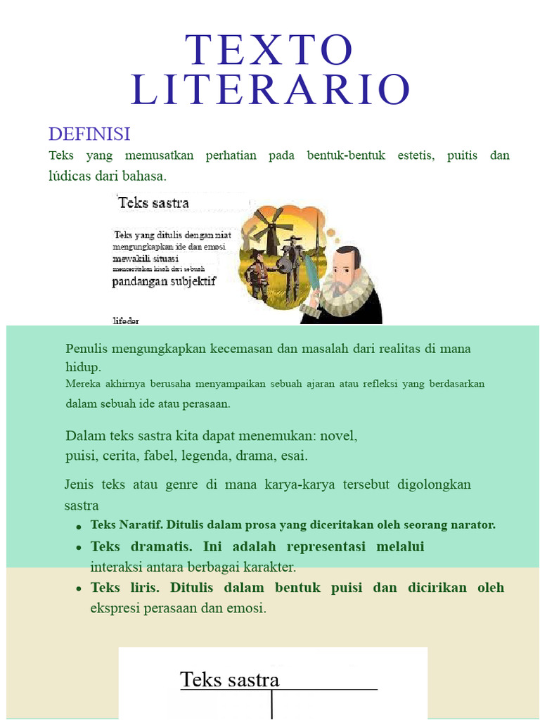 Infografi Teks Sastra | PDF