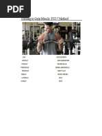 FST-7 Workout Plan by Hany Rambod | PDF | Skeletal Muscle | Management ...