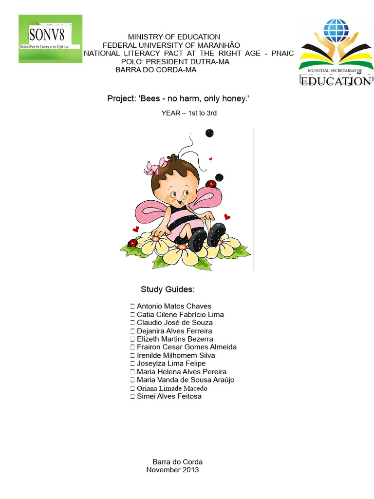 Bees Project for 1st to 3rd Grade | PDF | Bees | Beekeeping
