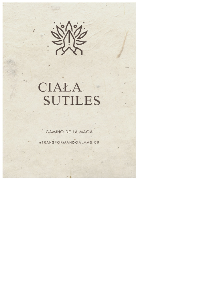 Ciała Subtelne Chakra | PDF