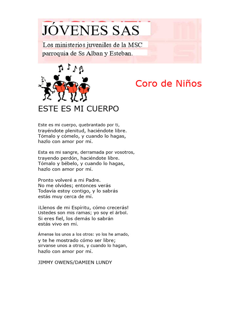 Este Es Mi Cuerpo | PDF