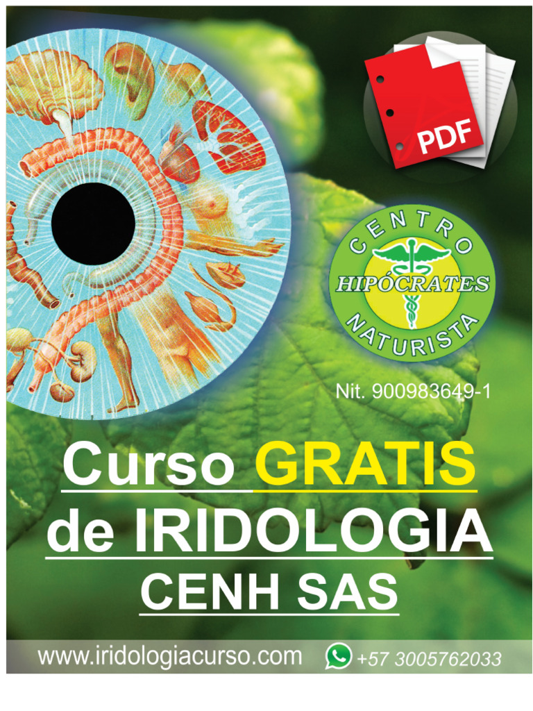 Livro Gratuito de Iridologia CENH SAS 2019 PDF | PDF | Corpo humano ...