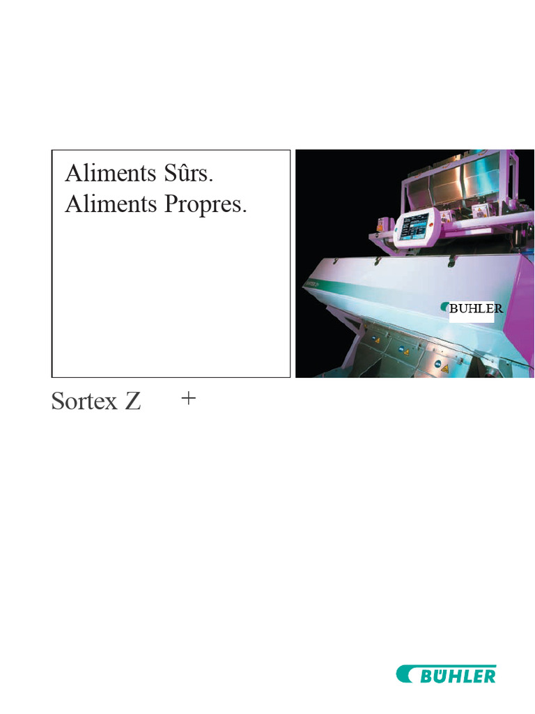 Tri Optique Efficace avec Sortex Z+ | PDF | Pouvoir de résolution ...