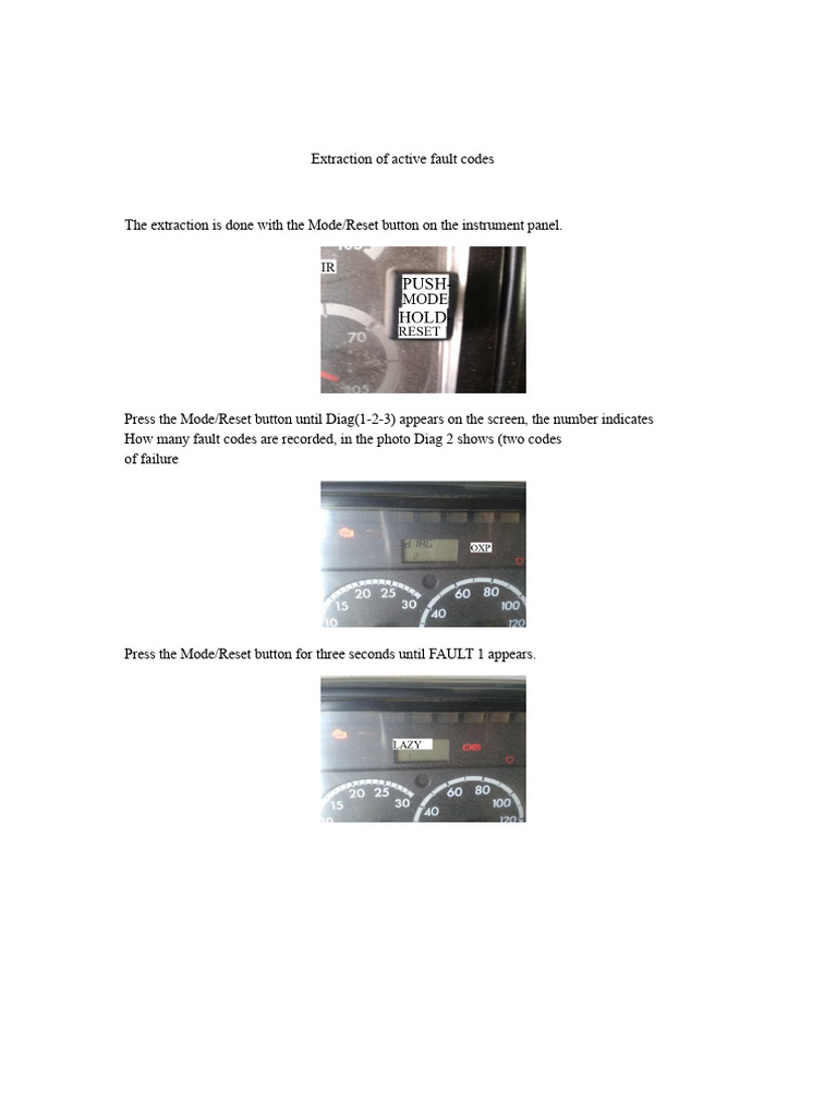 2187 Extraction of Fault Codes Extraction of Fault Codes | PDF