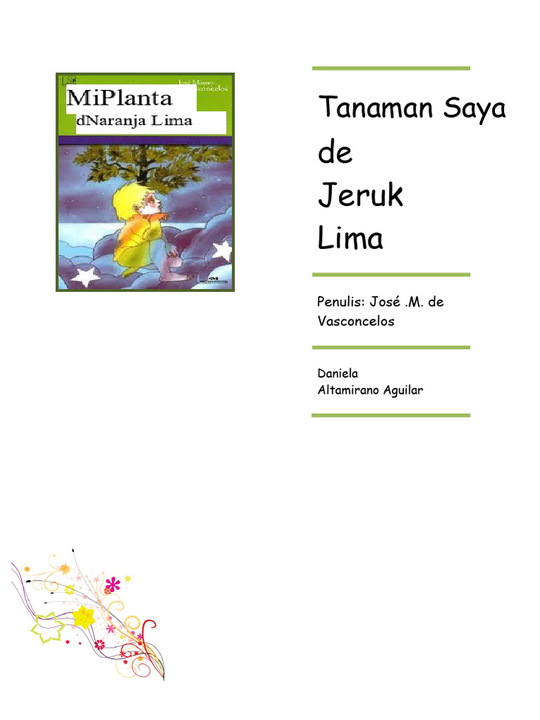 Tanaman Jeruk Lima: Kisah Zezé | PDF