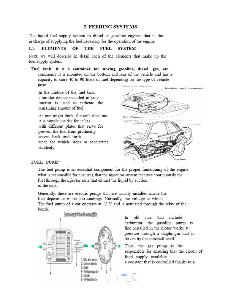 Fuel Supply Systems in Engines Explained | PDF | Carburetor | Throttle
